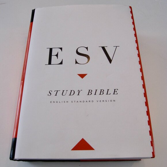 Other | Esv Study Bible With Indepth Notes Charts Maps Hard Cover Dust ...